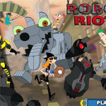 Phineas and Ferb Robot Riot - Play Tower Defense Games Online