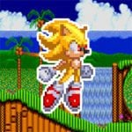 Super Sonic & Hyper Sonic in Sonic 1 - Play Sonic Games Online