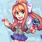 FNF vs Monika (DDLC) Full Week Rebooted - Play Music Games Online