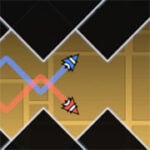 Dash Geometry – Double Wave PRO - Play Geometry Dash Games Online