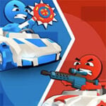 Stickman battle 1-4 Players - Play 2 Player Games Online