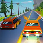 Cliff Racer: Cartoon Race - Play Racing Games Online