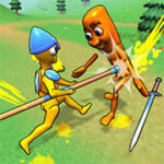 Ragdoll Arena! Fun Spear Battle! - Play Fighting Games Online