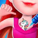 Ink Shop: Dress & Tattoo - Play Drawing Games Online