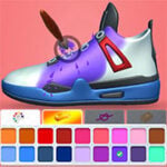 Sneaker Art! – Coloring Games - Play Creative Games Online