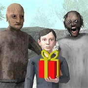 Schoolboy and Granny: Birthday Online Game 🕹️ Play Now