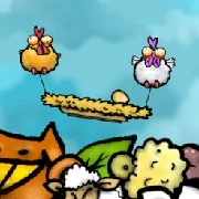 Chicken Scream Race - Play Racing Games Online
